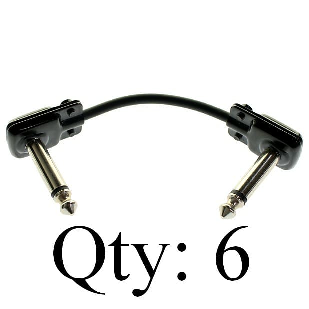 SquarePlug SP400 4 Inch Patch Cable 6 Pack | Reverb