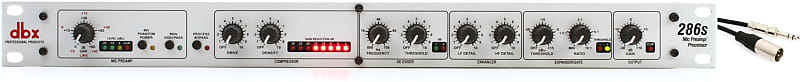 dbx 286s Channel Strip with De-esser Bundle with Pro Co | Reverb