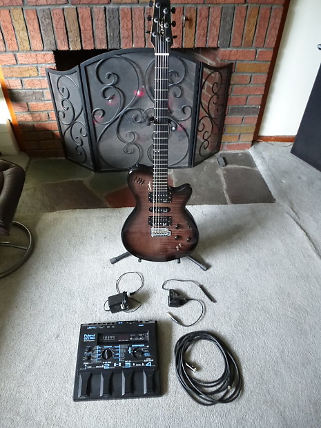Godin XTSA with Roland GR30 Synth and 13 Pin Cable | Reverb