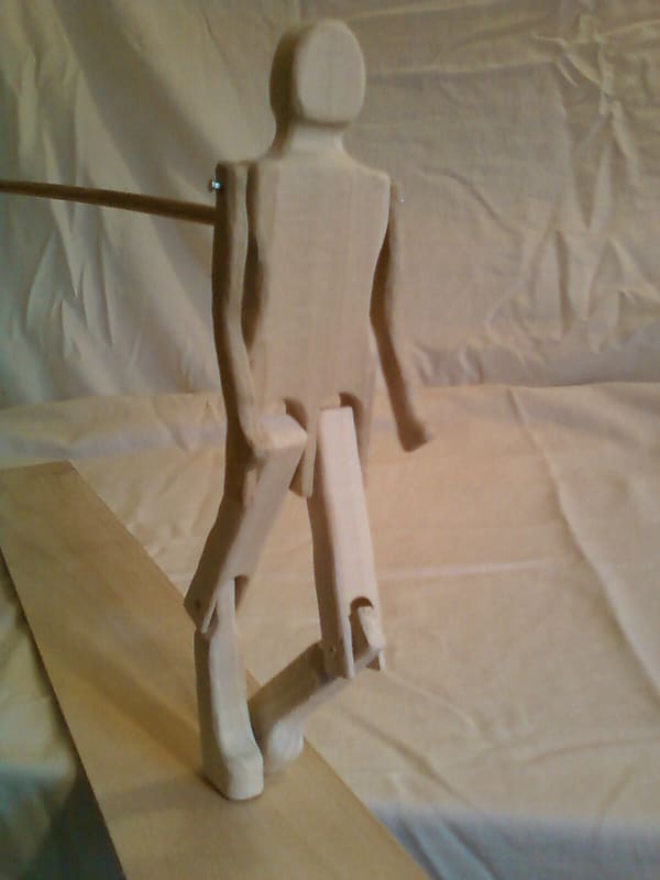 Handmade Limberjack, Appalachian Folk Dancer/Rythym | Reverb