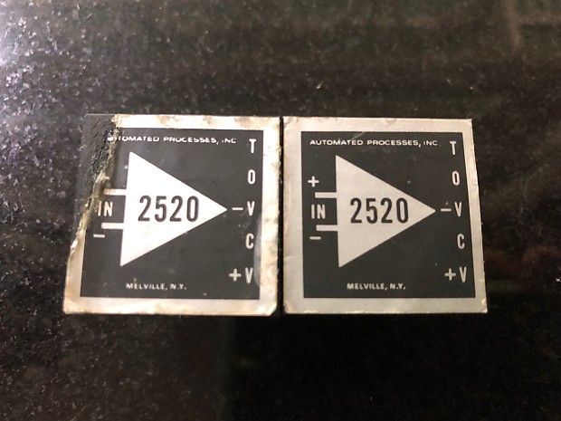 API Melville 2520 Vintage Op Amp Pair | Reverb