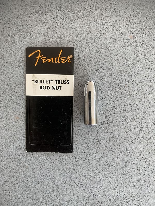 Fender Stratocaster Bullet Truss Rod Tip 1993 Chrome | Reverb
