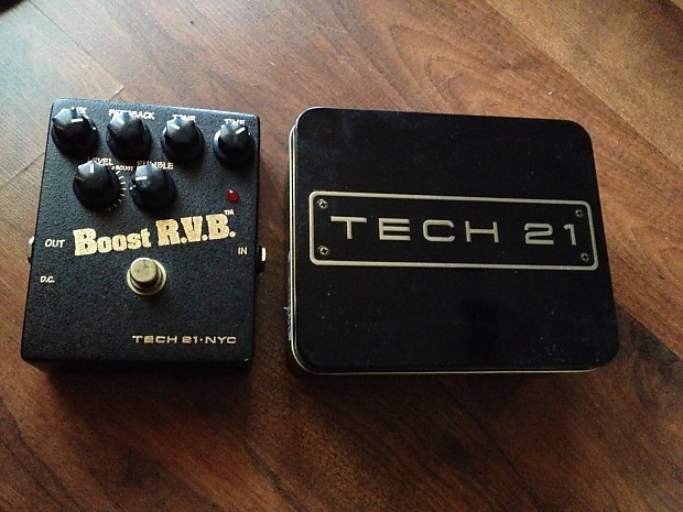 Tech 21 Boost RVB Analog Black/Gold | Reverb