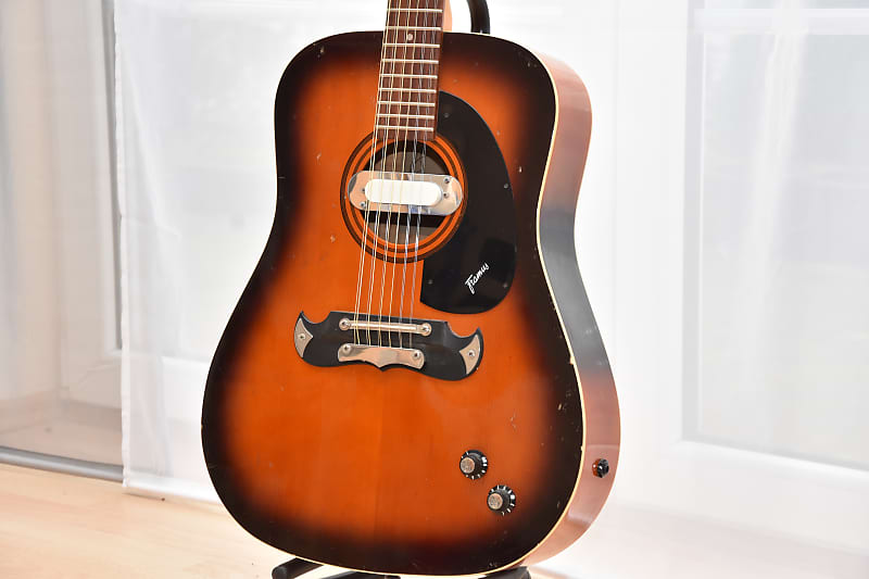 Framus Texan sunburst – 1975 german vintage flattop 12 string | Reverb