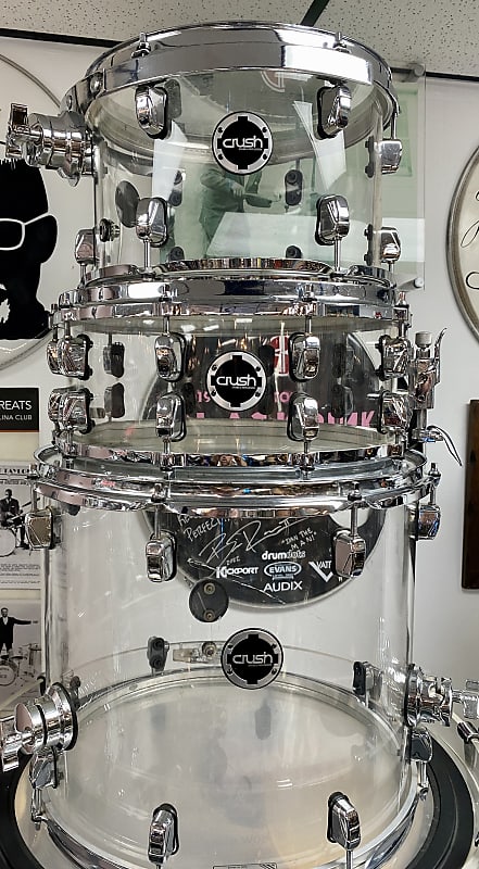 Crush Acrylic Drum Shell Kit, 5-Piece | Reverb