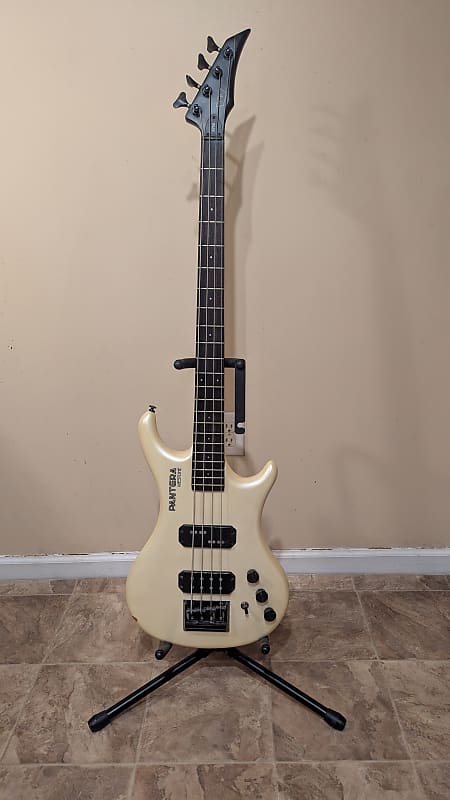 Westone Pantera X750 Pearl White Electric Bass Guitar Made In | Reverb