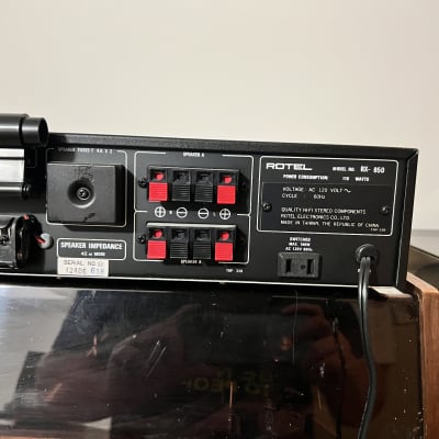 Rotel RX-850 Late-80s Vintage Stereo Receiver | Reverb