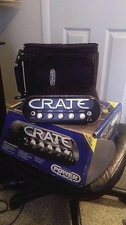 Crate Power Block..lightweight, strong amp head | Reverb