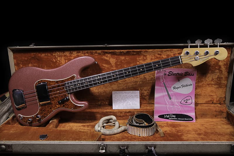 1964 Fender Precision Bass "Sparkling Pink" | Reverb