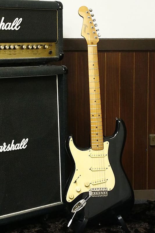 Rare 1981 made LEFT HANDED Greco Spacey Sound Stratocaster | Reverb