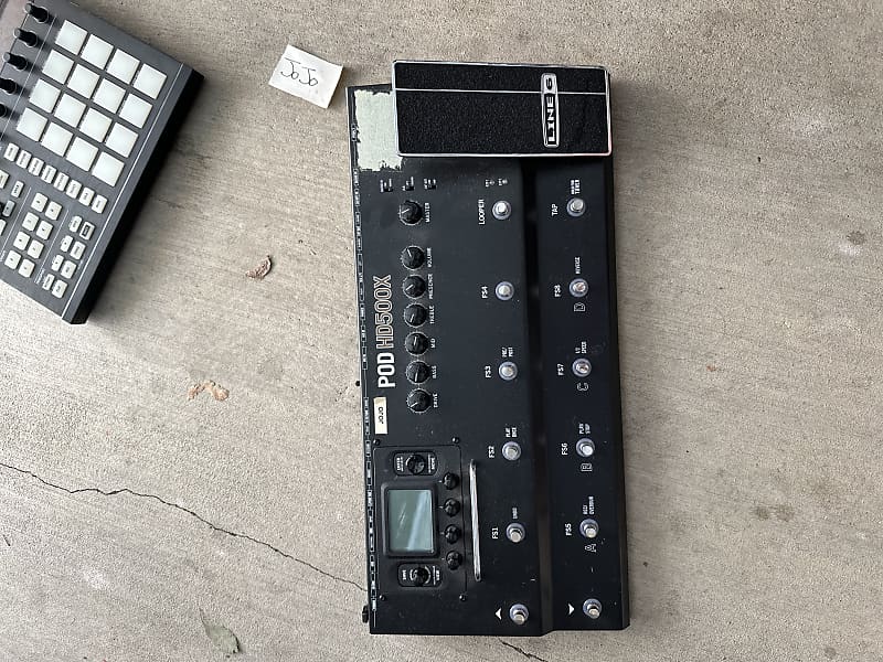 Line 6 Pod HD500X Amp Modeler Effect Processor | Reverb