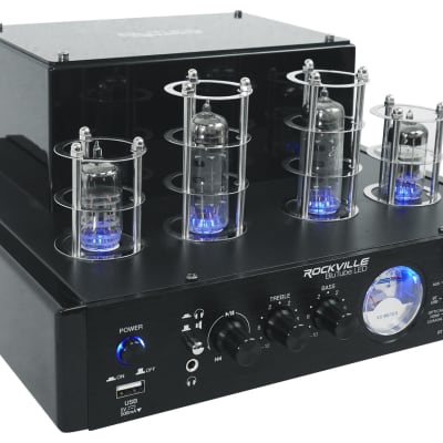 Rockville BluTube LED Tube Amplifier Receiver For Q Acoustics | Reverb