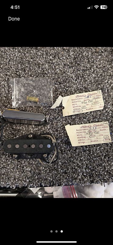 Slider’s ‘52 Telecaster Pickups | Reverb