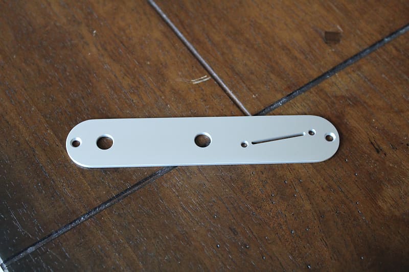 Forney Custom Colorbrite aluminum tele control plate with | Reverb