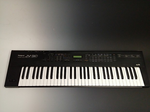 Roland JV-30 16 Part Multi Timbral Synth 1992 Black | Reverb UK