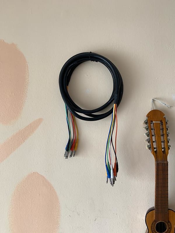 Hosa 8 Channel Color Coded 15' Snake Multicolor | Reverb