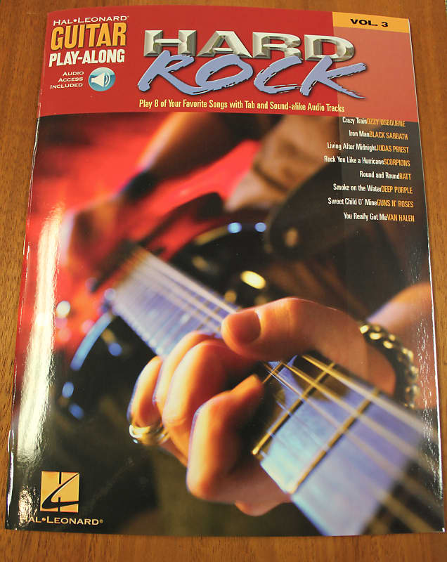 Hard Rock Guitar Play-Along Volume 3 TAB Songbook | Reverb