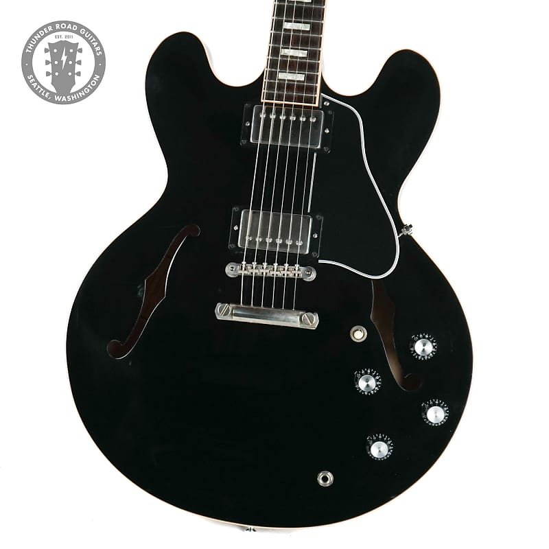 2018 Gibson Modshop ES-335 Memphis Ebony | Reverb Australia