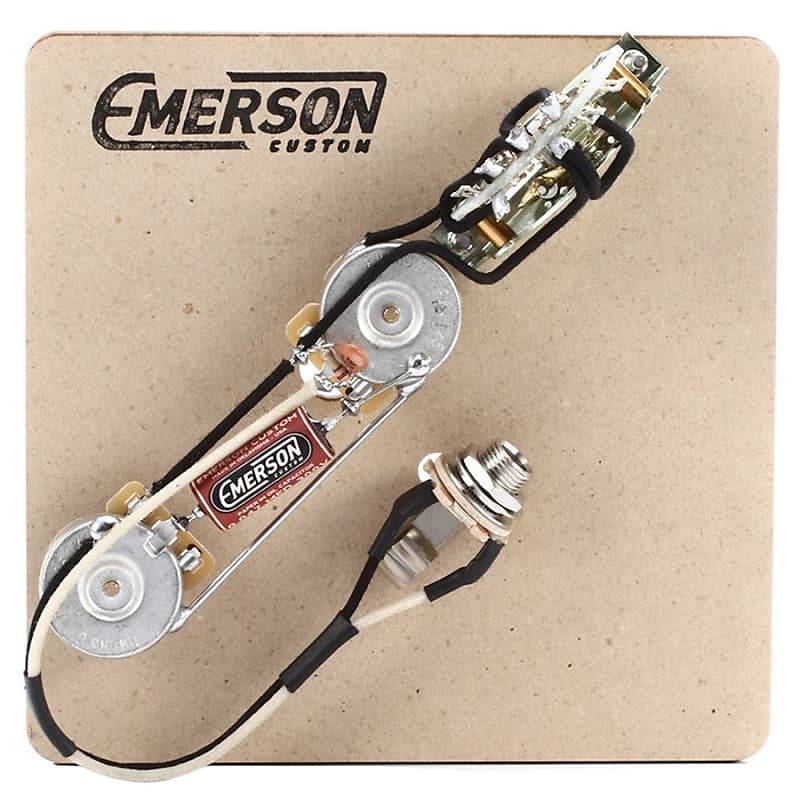 Emerson Custom Thinline Tele 3-Way Prewired Kit - 500k | Reverb UK