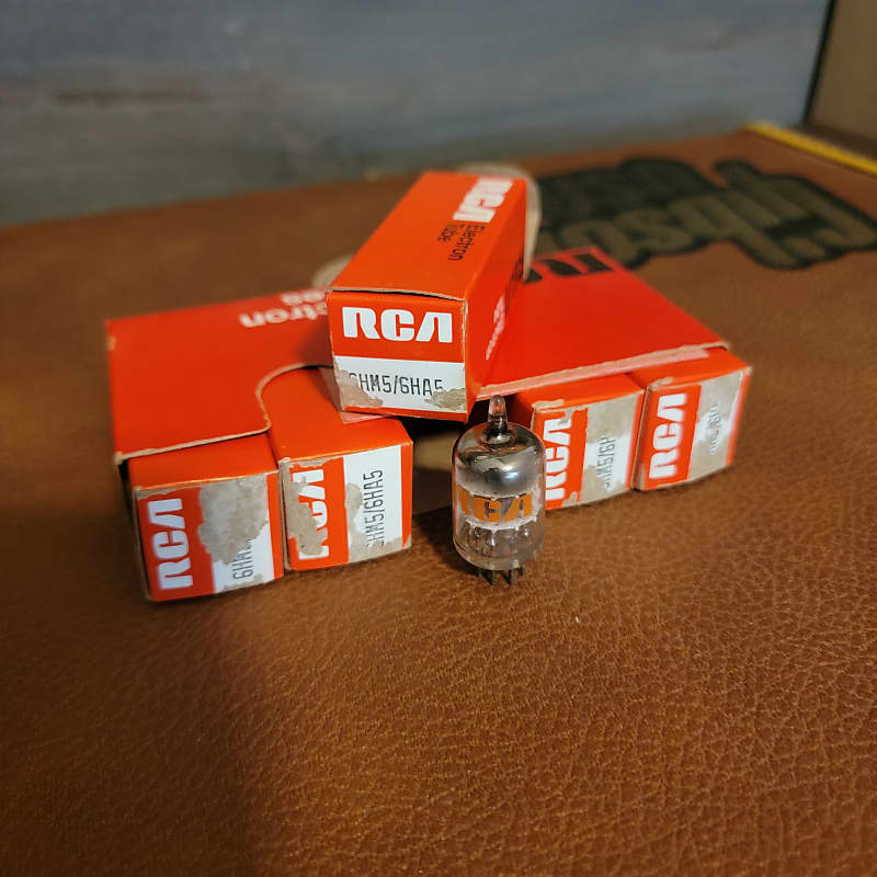 RCA Vacuum Tubes 6HM5 / 6HA5 Quantity 5 NOS New Old Stock In | Reverb