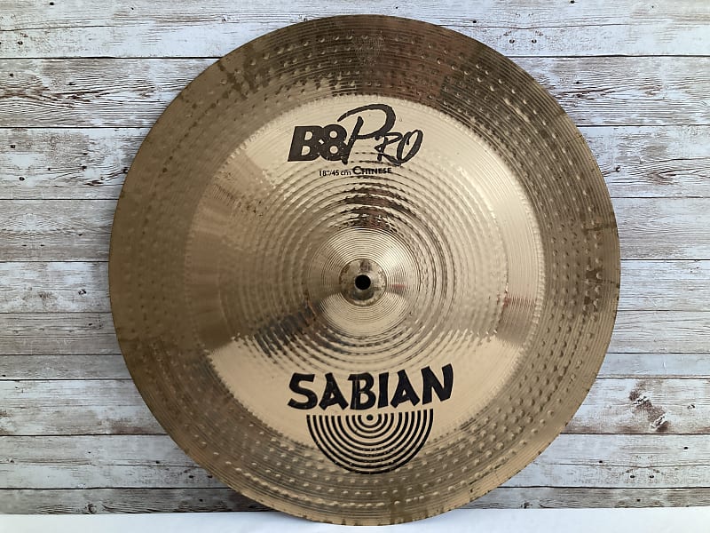 Used Sabian 18 B8 Pro China Cymbal Reverb