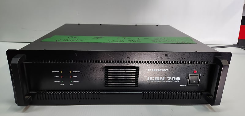 PHONIC - ICON700 - 700 WATT CONTRACTOR POWER AMPLIFIER | Reverb Canada