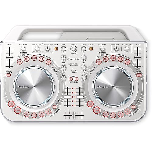 Pioneer DDJ-WeGo 2-W DJ Controller, White (Open Box) | Reverb