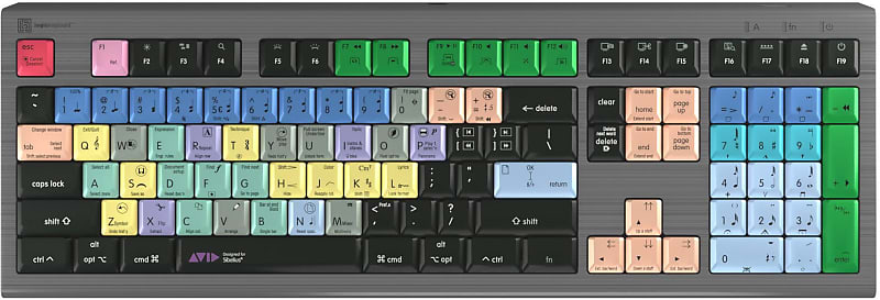 Logickeyboard ASTRA2 Backlit Keyboard for Avid Sibelius - Mac | Reverb