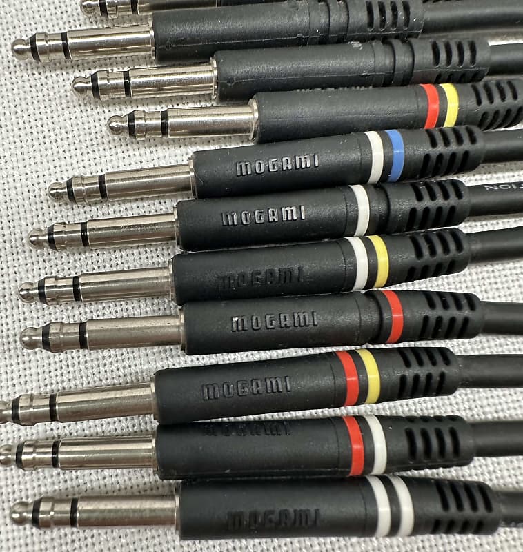 Mogami W2893 Hi Definition Miniature Neglex Quad Studio Patch | Reverb