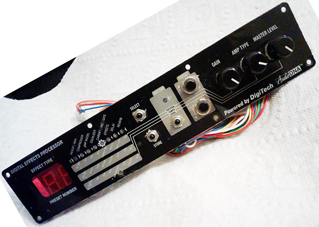 Fernandes Nomad Deluxe Digitech Control Panel Assembly | Reverb