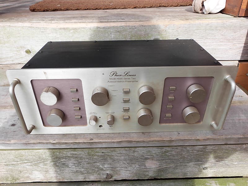 Phase Linear Model 4000 series II preamplifier | Reverb