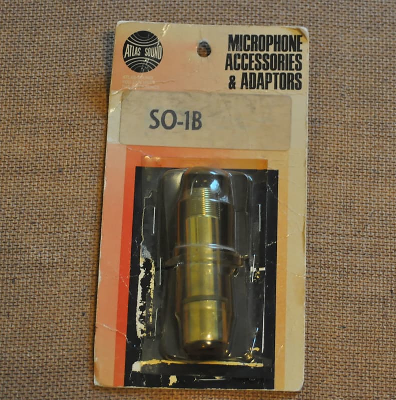 Atlas SO-1B Microphone quick disconnect adaptor | Reverb UK