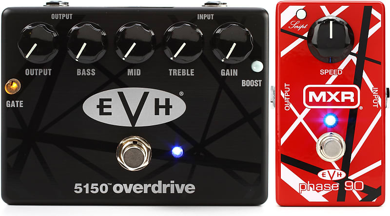 MXR EVH 5150 Overdrive Pedal Bundle with MXR EVH Phase 90 | Reverb