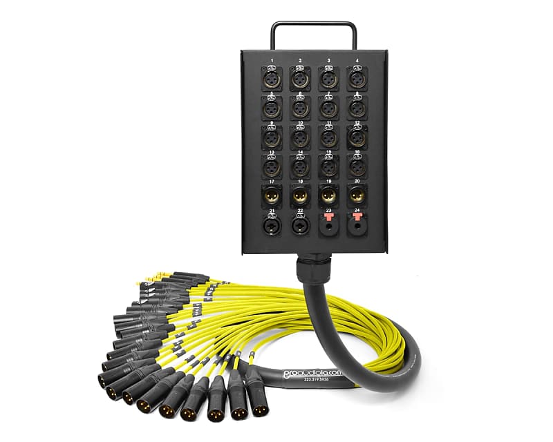24-Channel Studio Wall Box / Stage Box | Mogami 2936 & | Reverb