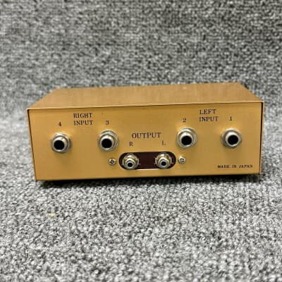 Vintage 1960s Monarch Transistorized Stereo Microphone Mixer | Reverb