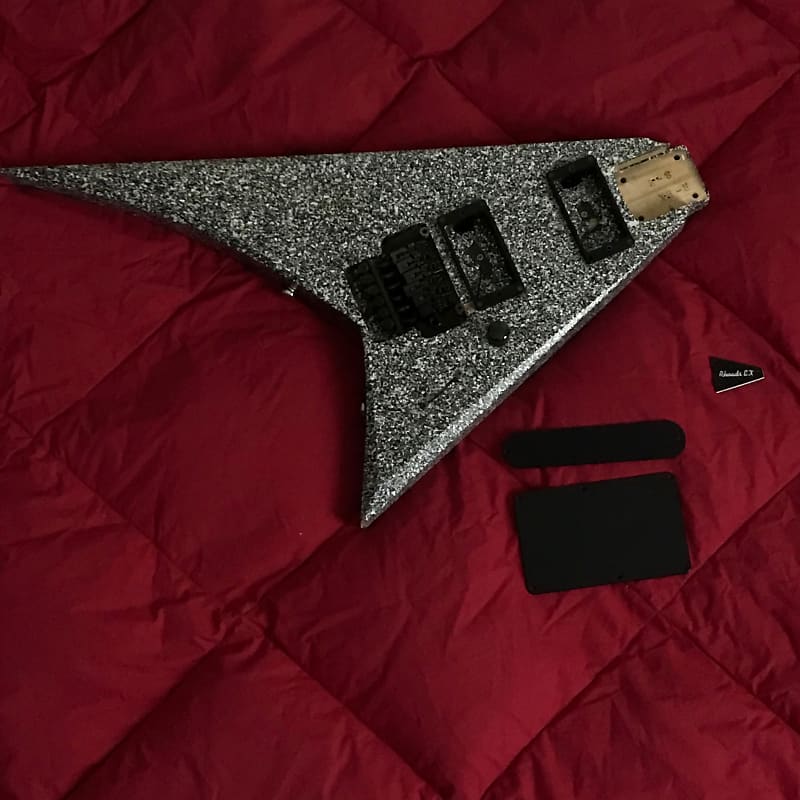 1992 Jackson Rhoads Ex Stone/Granite MIJ Body Partially | Reverb