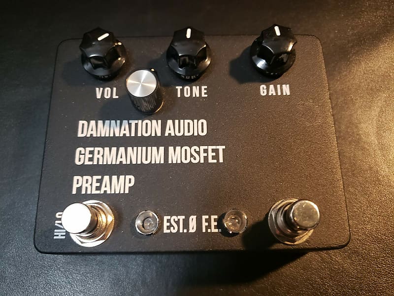 Damnation Audio Germanium Mosfet Preamp 2010s | Reverb