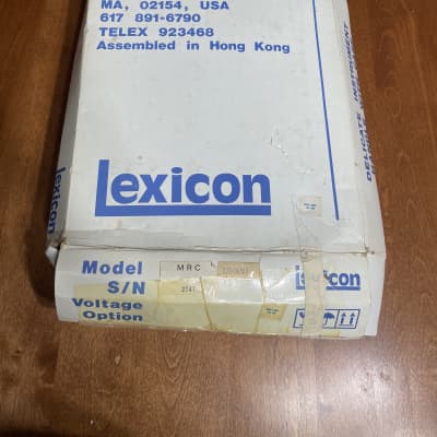 Lexicon MRC MIDI Remote Control 1990s - Black | Reverb