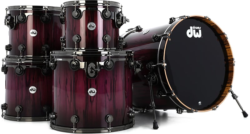 DW Collector's Series Exotic 5 Piece Shell Pack | Reverb