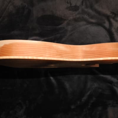 Unfinished Telecaster Body Book Matched Flame Maple Top 2 | Reverb