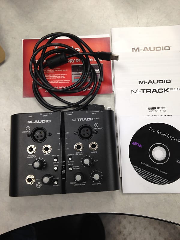 M-Audio M-Track Plus | Reverb