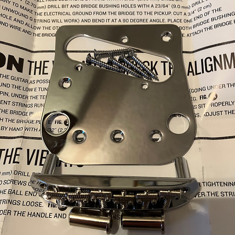 Bigsby B5 Tele Adapter Plate and Bridge | Reverb