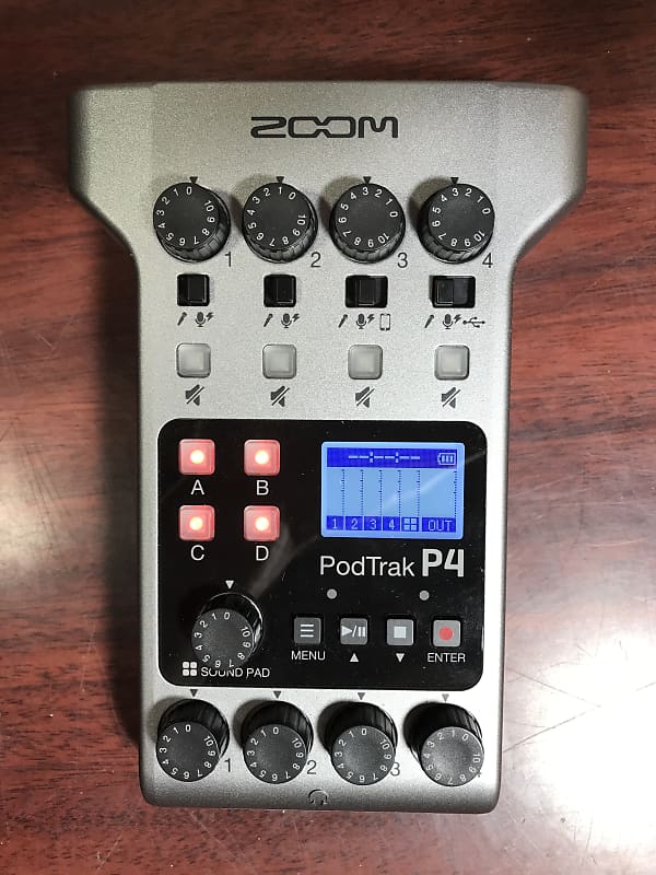 Zoom Podtrack P4 Multitrack Recorder | Reverb