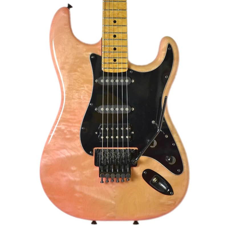 Schecter 1980s Super Strat HSS Second Hand Inc Case | Reverb