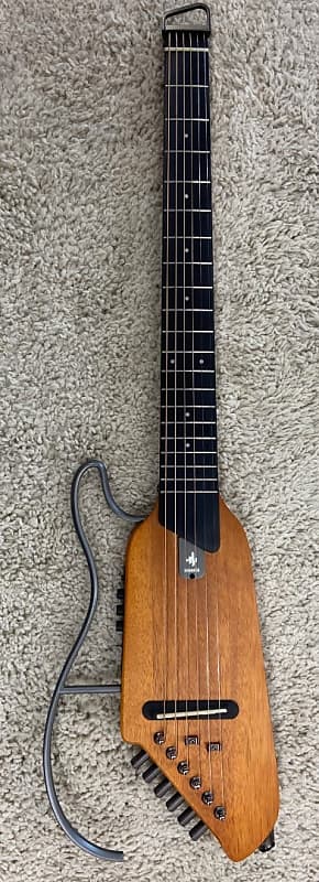 Donner Hush X Mahogany Solid Body Silent Guitar with gig | Reverb UK