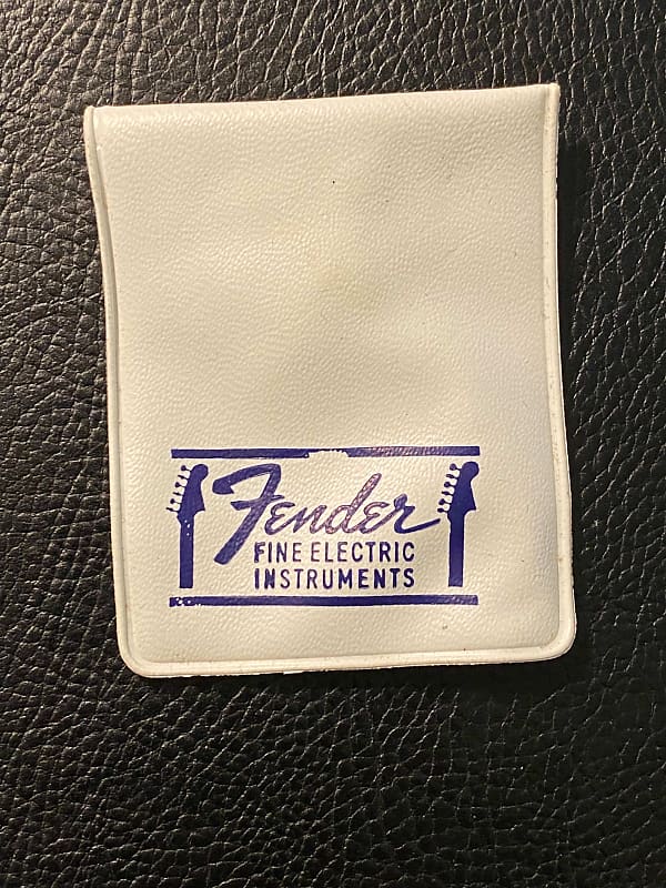 Vintage Fender Early 60s 1962-1966 Pre CBS Era Pick Pouch | Reverb