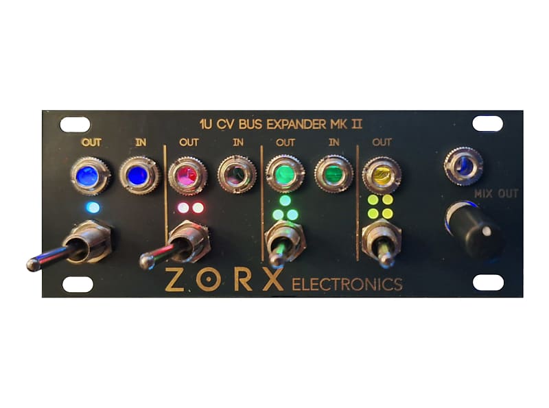 ZORX Electronics 1U CV Bus Silencer Expander MK II | Reverb