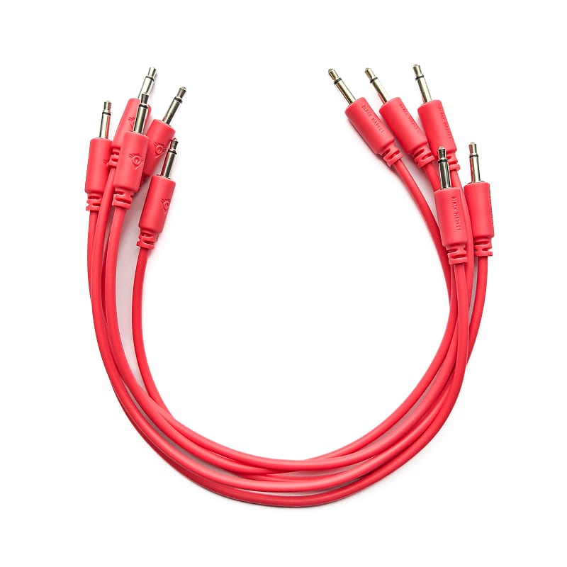 Black Market Modular 3.5mm Patch Cable 5-Pack - 25cm/10" - | Reverb