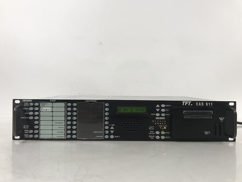 Tft Eas 911 Emergency Alert System Encoder Decoder Unit Reverb Uk