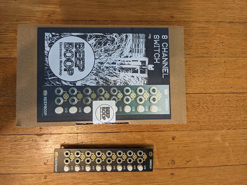 Beepboop Electronics Workshop 8 Channel Switch 2021 - Black | Reverb